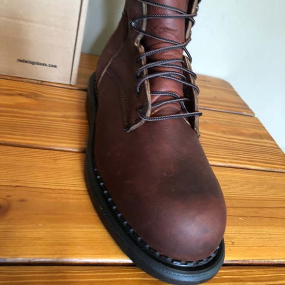 Red Wing Shoes | Shoes | Red Wing Boots 3568 Leather Steel Toe Work ...